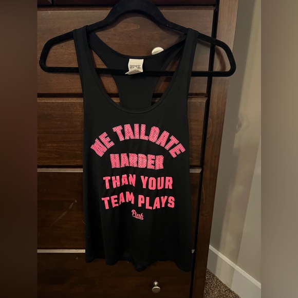 PINK Victoria's Secret | Tops | Pink Razorback Tank | Poshmark